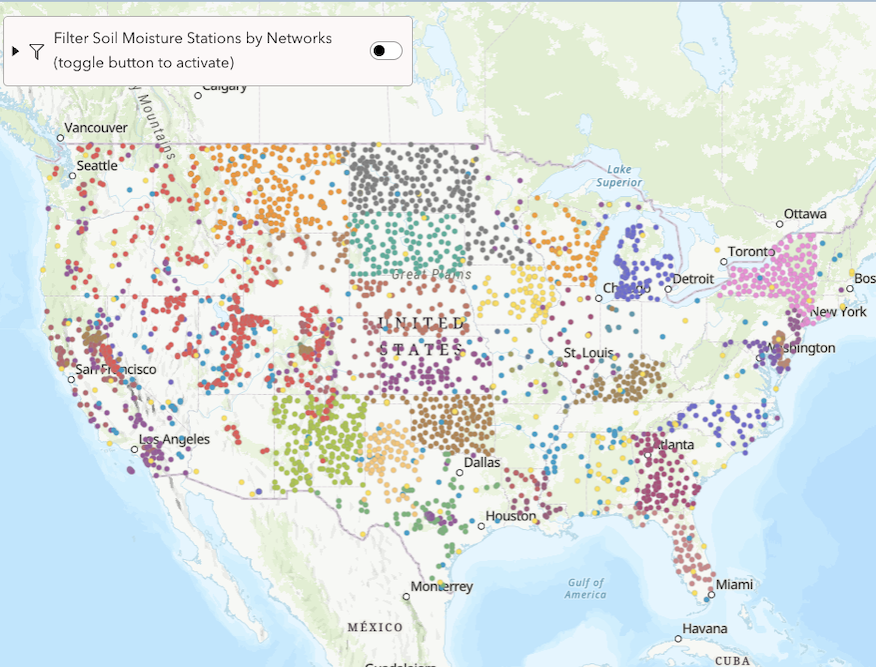 U.S. Soil Moisture Networks Portal | Drought.gov