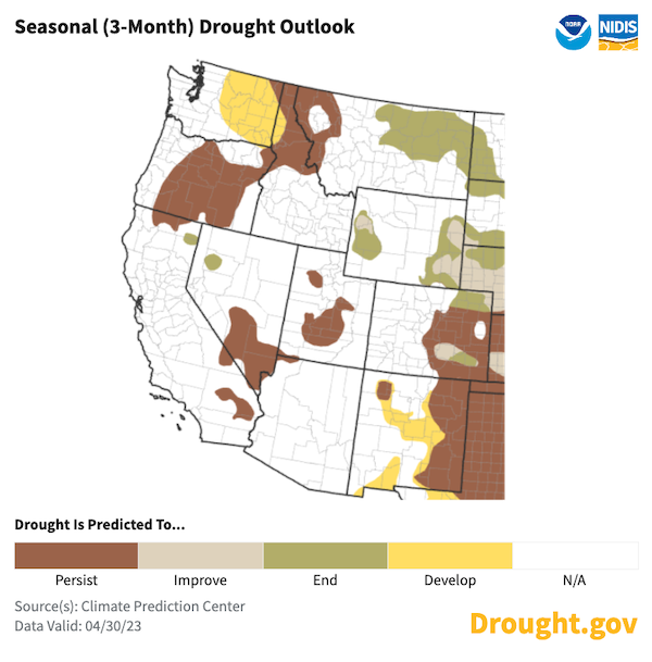 Special Edition Drought Status Update for the Western United States ...