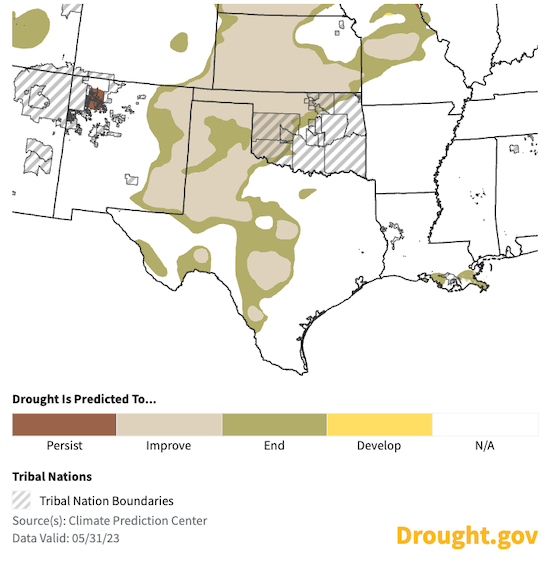 Southern Plains Drought Status Update | June 8, 2023 | Drought.gov