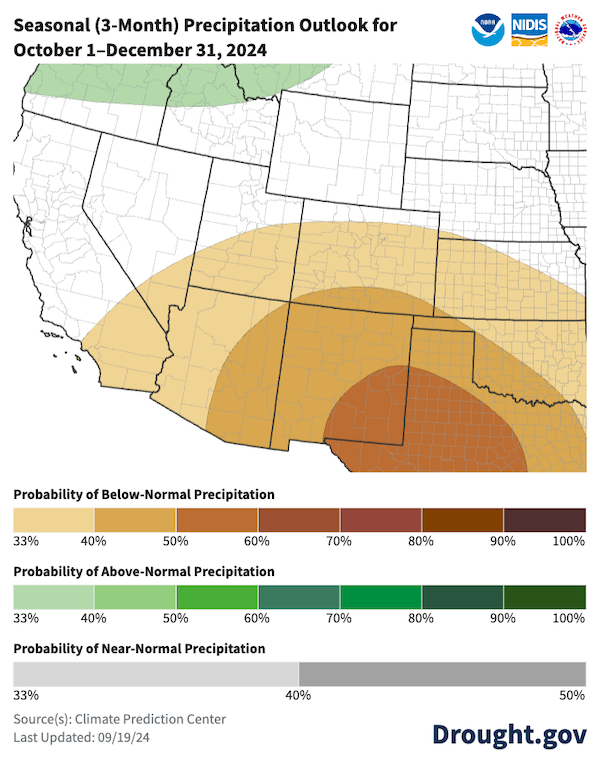 Intermountain West 2024 Water Year and Monsoon Summary and Drought Status Update | October 9 ...