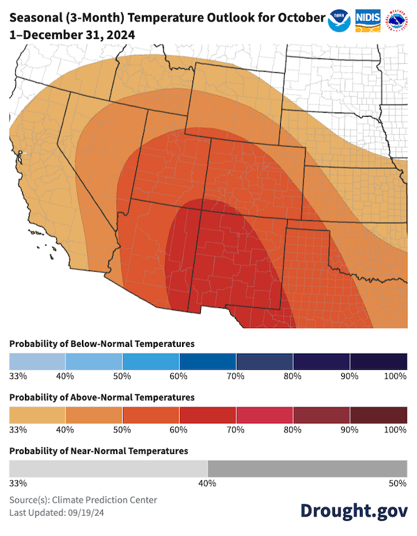 Intermountain West 2024 Water Year and Monsoon Summary and Drought Status Update | October 9 ...