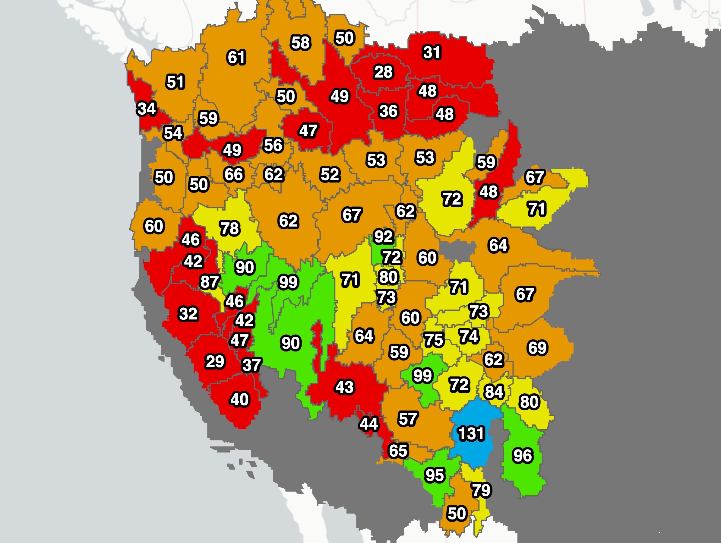 Snow Drought Current Conditions and Impacts in the West | January 10 ...