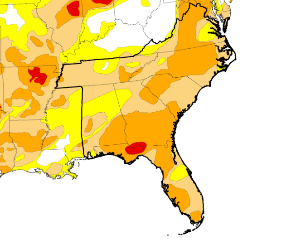 Drought Status Update for the Southeast | January 15, 2026 | Drought.gov