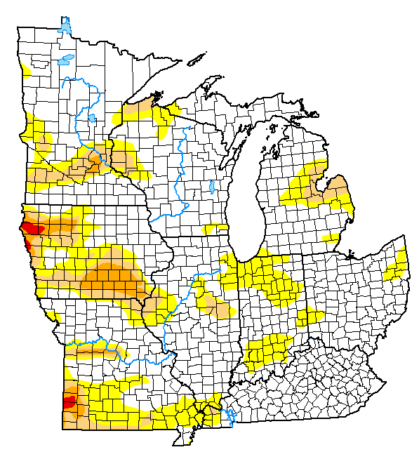 Drought Status Update for the Midwest U.S. | September 2, 2022 ...