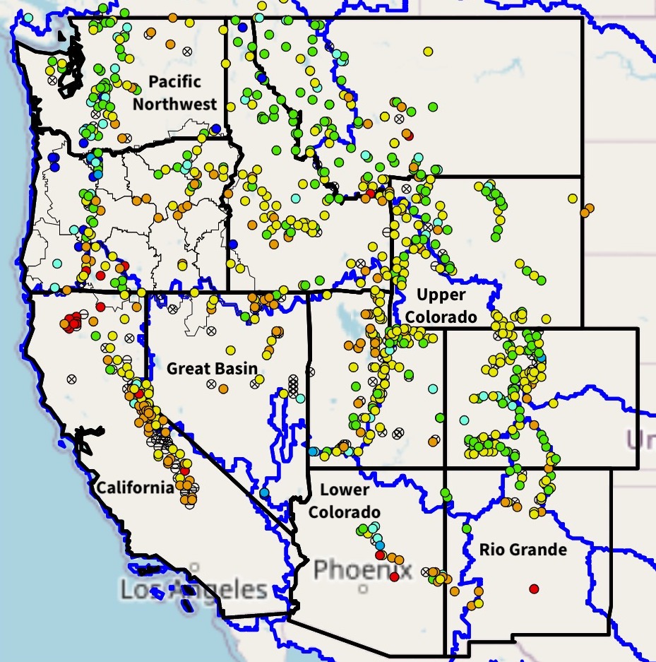 Water Year 2022 Snow Drought Conditions Summary and Impacts in the West ...