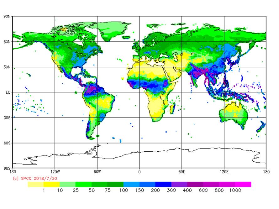 Global Precipitation Climatology Centre (GPCC) Precipitation Data ... Global Precipitation Climatology Centre (GPCC) Precipitation Data ...