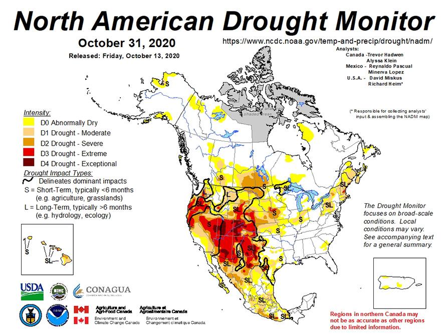 North American Drought Monitor (NADM) | Drought.gov