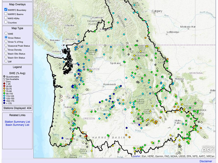 National Weather Service River Forecast Centers | Drought.gov