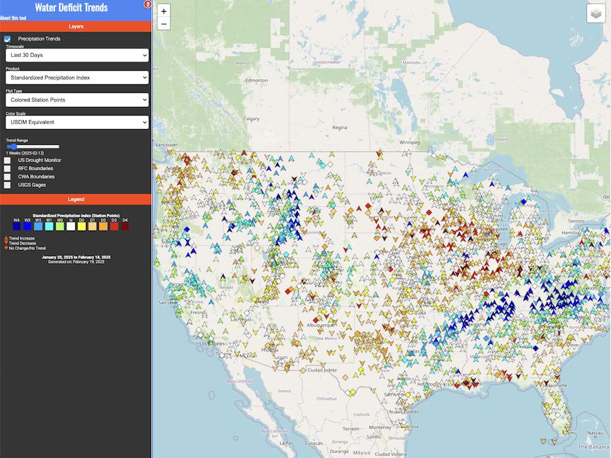 Water Deficit Trends Tool | Drought.gov