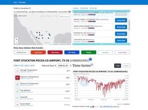 NCEI Past Weather Tool | Drought.gov