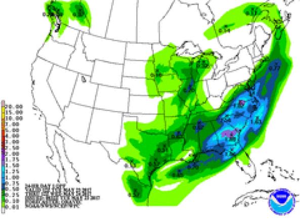 Quantitative Precipitation Forecast (QPF) | Drought.gov